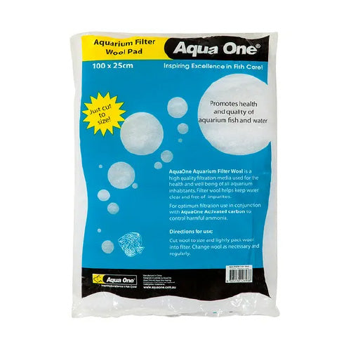 Aqua One Filter Wool Pad – Uni Hill Aquarium